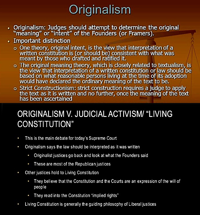 5 Justices Stick to Constitutional Originalism – The Conservative ...